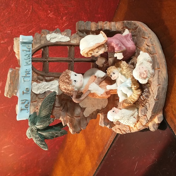 Dreamsicles | Holiday | 203 Dreamsicles Polystone Nativity Joy To The ...